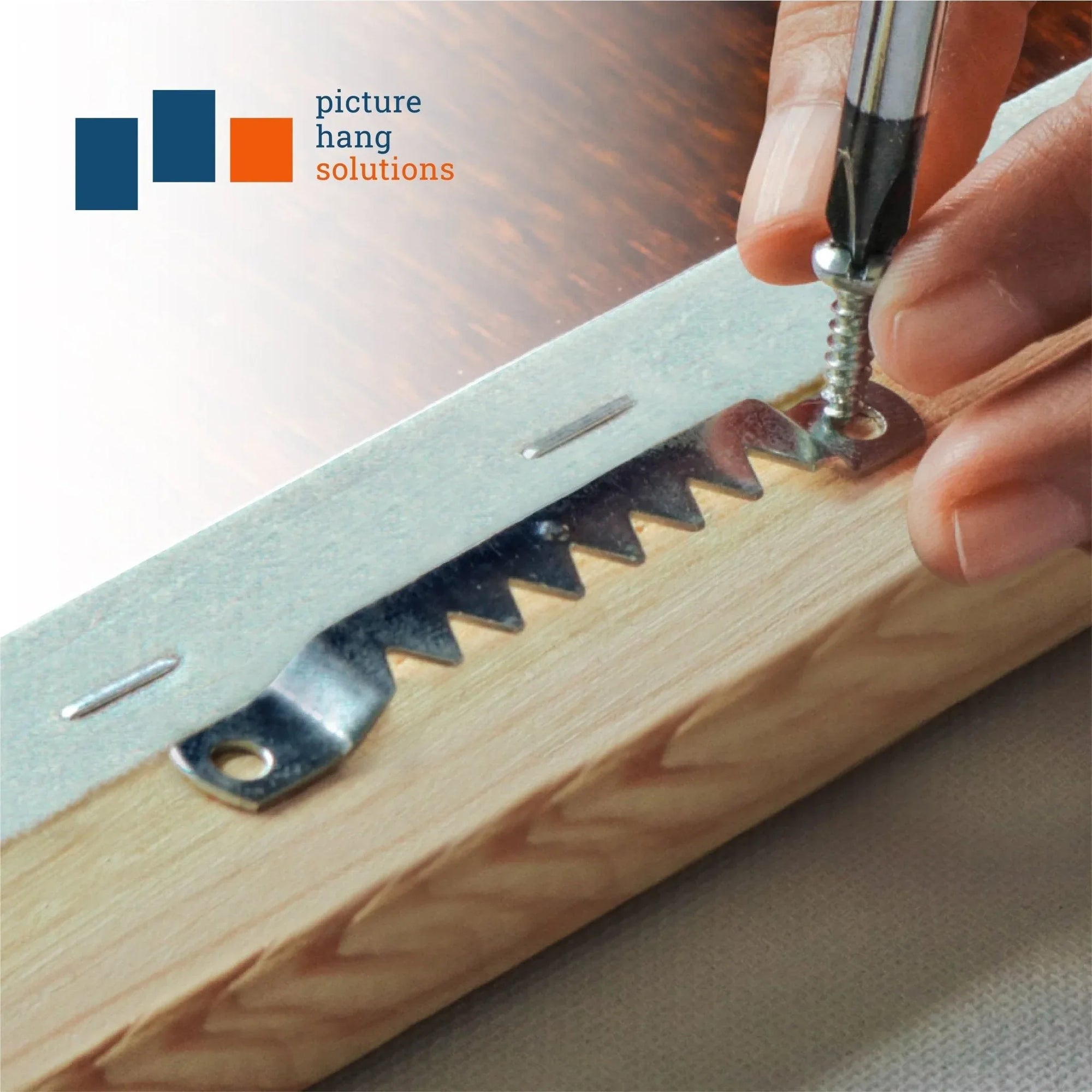 Large Sawtooth With Screws - 2 3/4" Tall and 5/16" Wide - Picture Hang ...